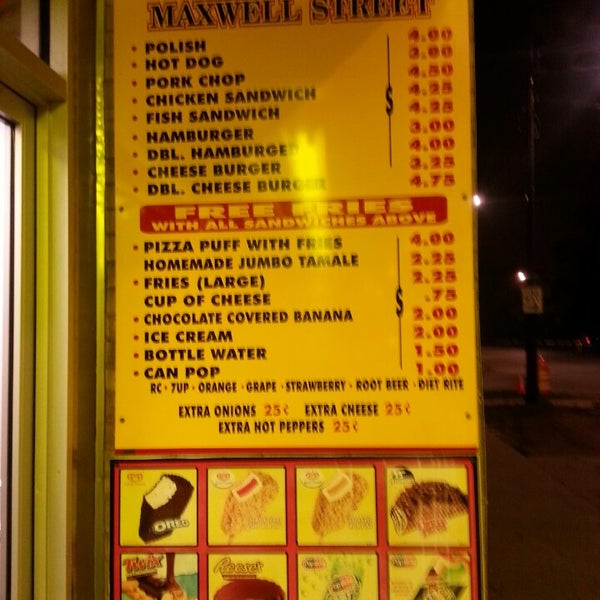 Maxwell Street Polish - Gage Park - 4 tips