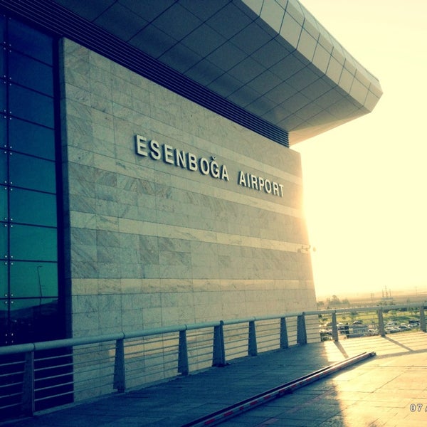 Ankara Esenboğa Havalimanı (ESB) - Airport in Çubuk