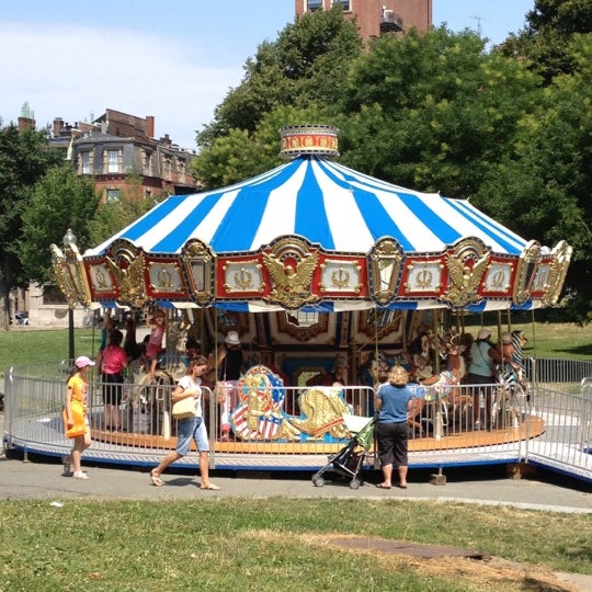 Boston Common Carousel - Playground in Beacon Hill