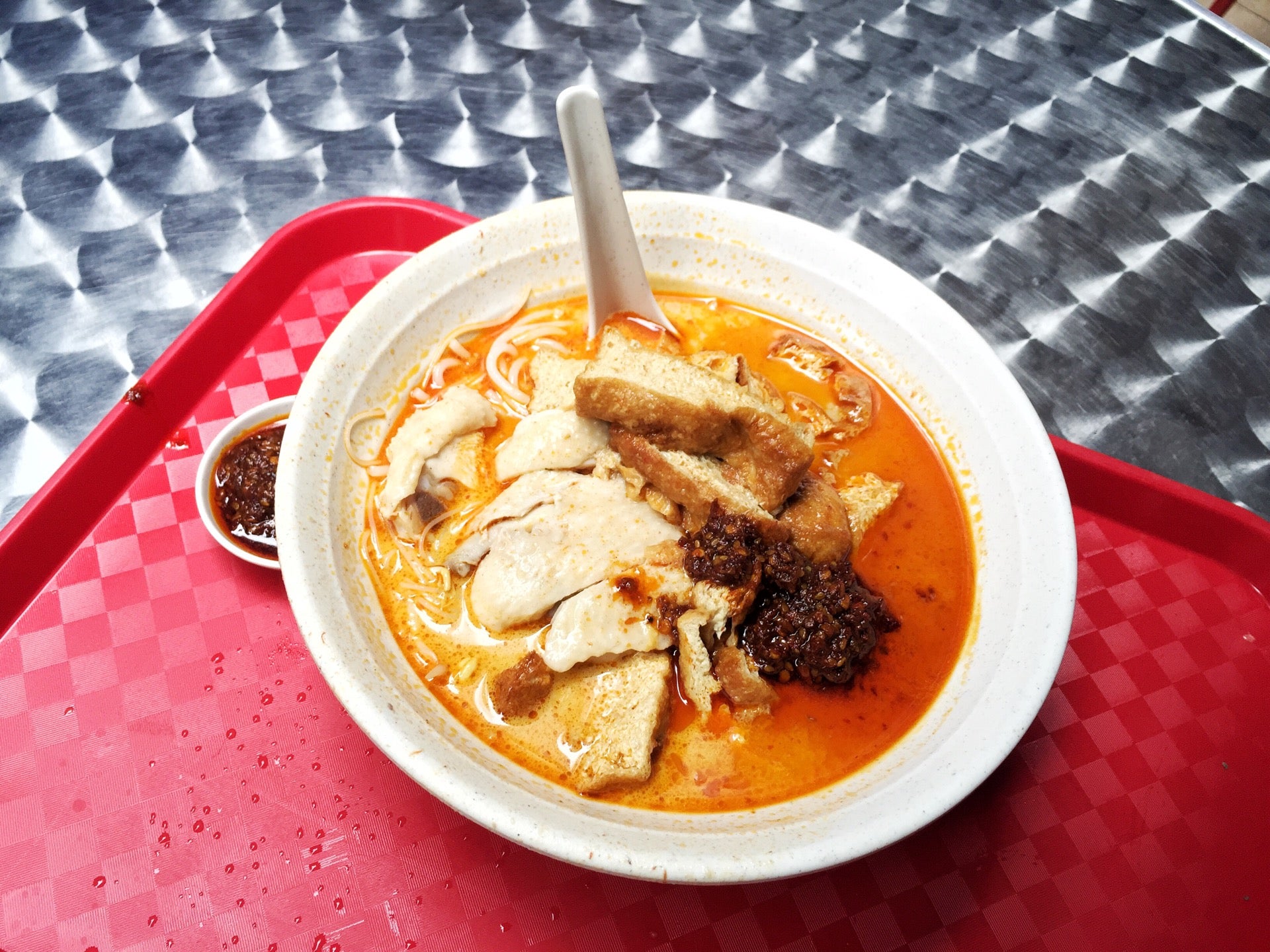 Ah Heng Curry Chicken Bee Hoon Mee in Raffles Place Singapore ...